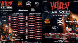 Le Hellfest Le Off 2025 dévoile son running order - Under a Metal Sun